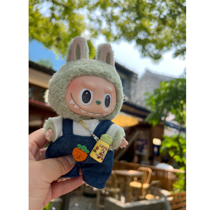 Cute Labubu Doll's Dress Accessories For Korea Kpop 17cm Labubu Idol ...