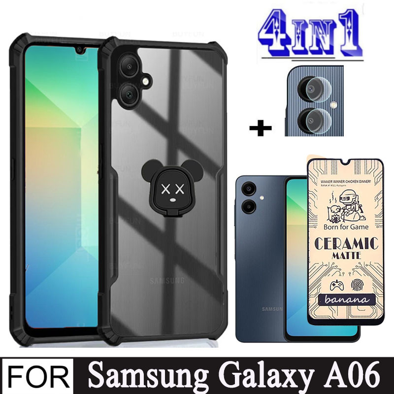 Samsung A06 4 in 1 Shockproof Phone Case for Samsung A05 A05s Camera ...