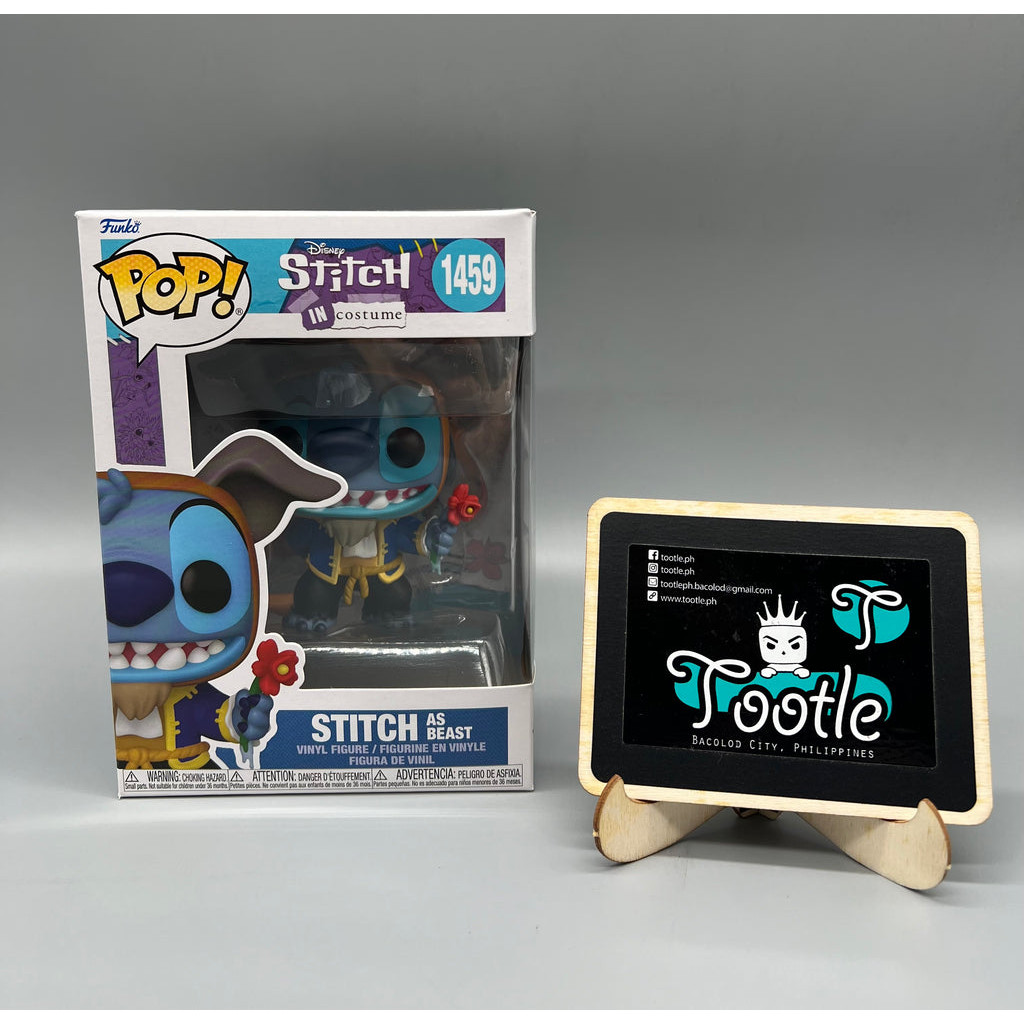 Stitch as Beast Stitch in Costume 1459 Funko Pop Tootle Ph | Shopee ...
