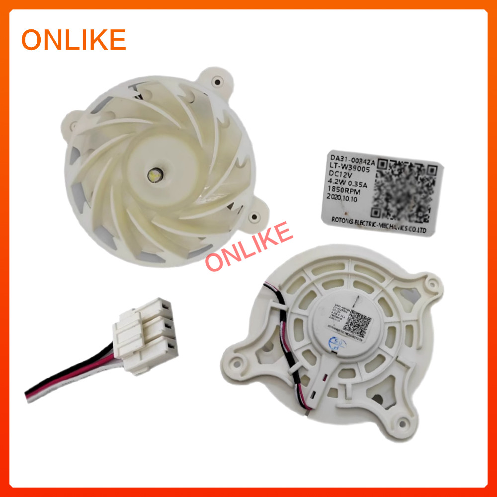 New Cooling Fan DA31-00342A For Samsung Refrigerator LT-W39005 Fridge ...