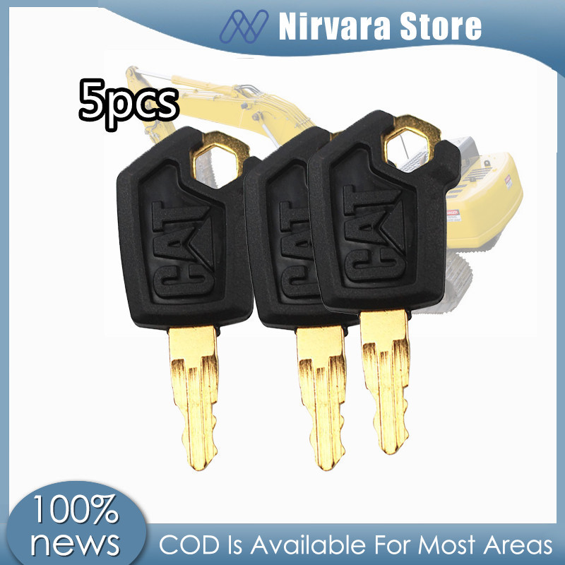 5pcs Heavy Equipment Ignition Loader Dozer Key For Caterpillar 5P8500 ...