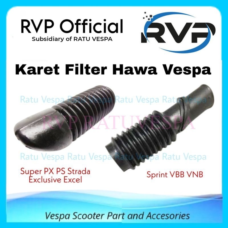 Vespa Super PX PS Sprint VBB VNB exclusive Excel Air Filter Rubber ...