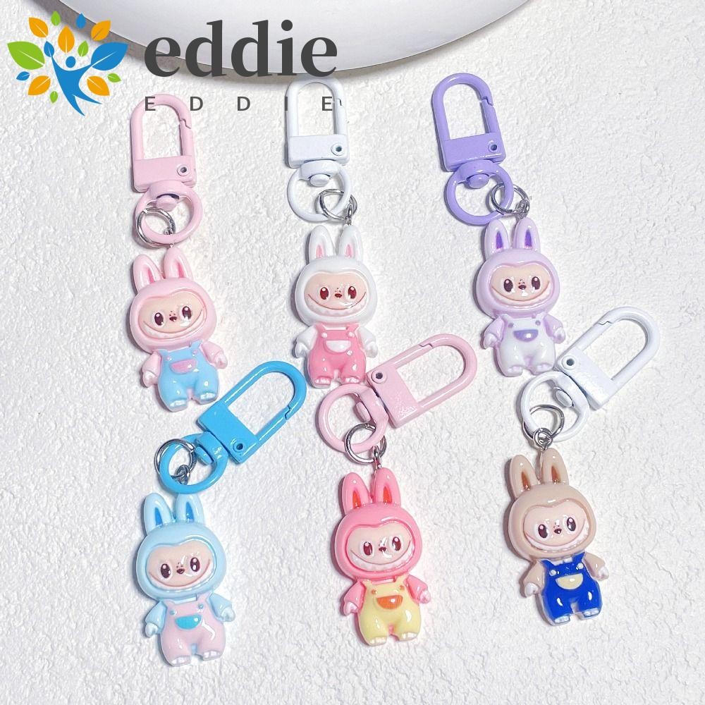 26EDIE Labubu Doll Keychain, Kawaii Mini Labubu Pendant Keyring, Bag ...