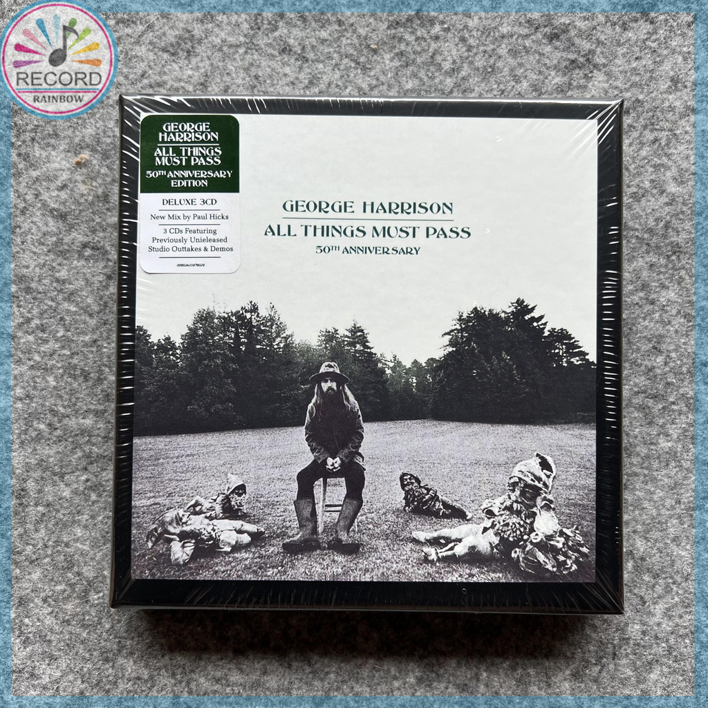 George Harrison All Things Must Pass 3CD Original Album [Sealed] Brand ...