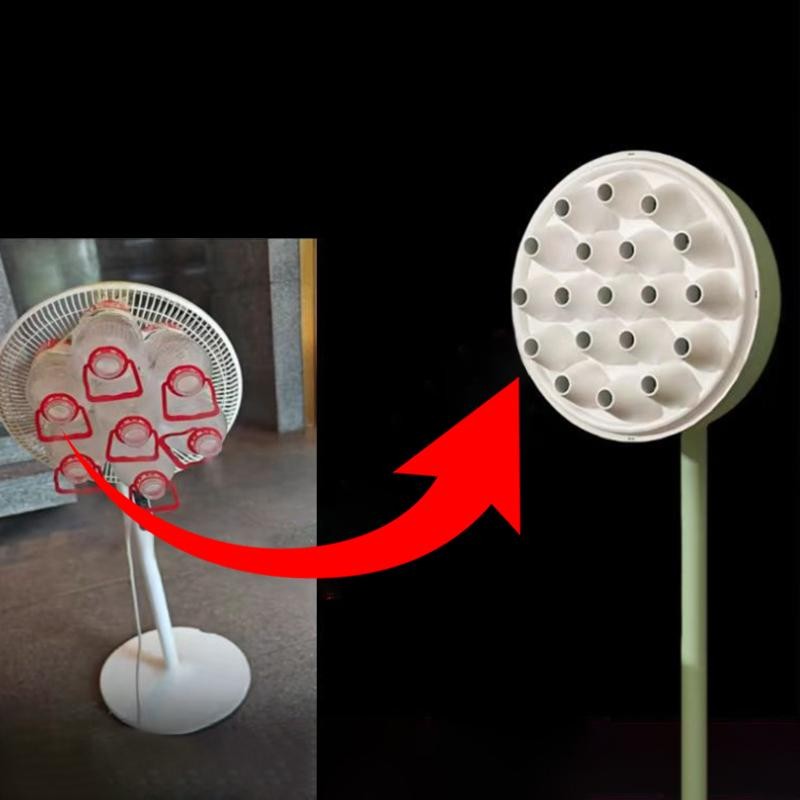SEW Electric Fan Cover Self Made Physical Cooling Device Portable Self ...