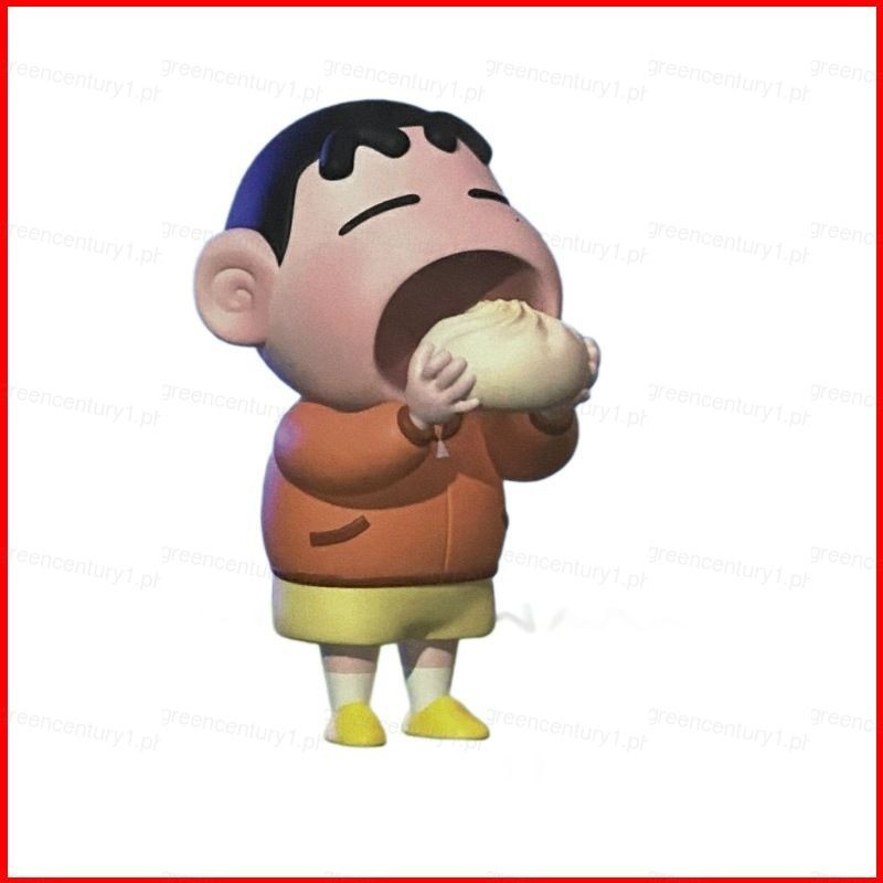 YS Crayon Shin-chan Action Figure Nohara Shinnosuke Eat steamed buns ...