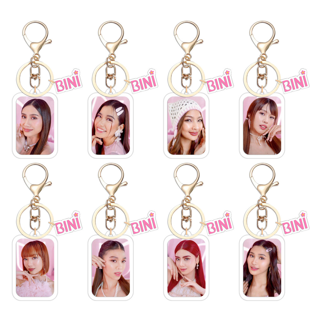 [in stock] Bini Keychain MIKHA SHEENA AIAH Pantropiko CHERRY ON TOP ...
