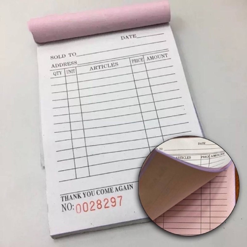 Carbonized Resibo Receipt Wholesale With CarbonDuplicate Receipt Sold ...