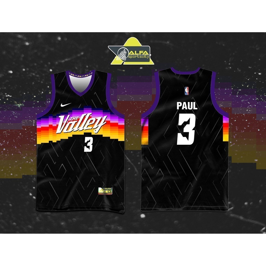 NBA DESIGN JERSEY - THE VALLEY Full Sublimation 3D Print Vest Summer ...