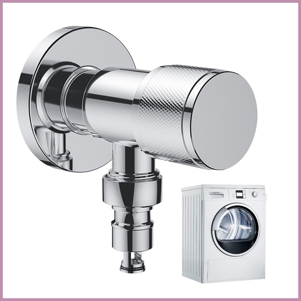 Washing Machine Water Shutoff Valve Hose Fitting Shut off Valve Heavy ...