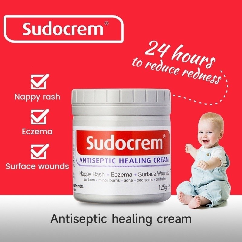 pp Sudocrem PP Antiseptic Healing Cream 125g Relief Skin Protection ...