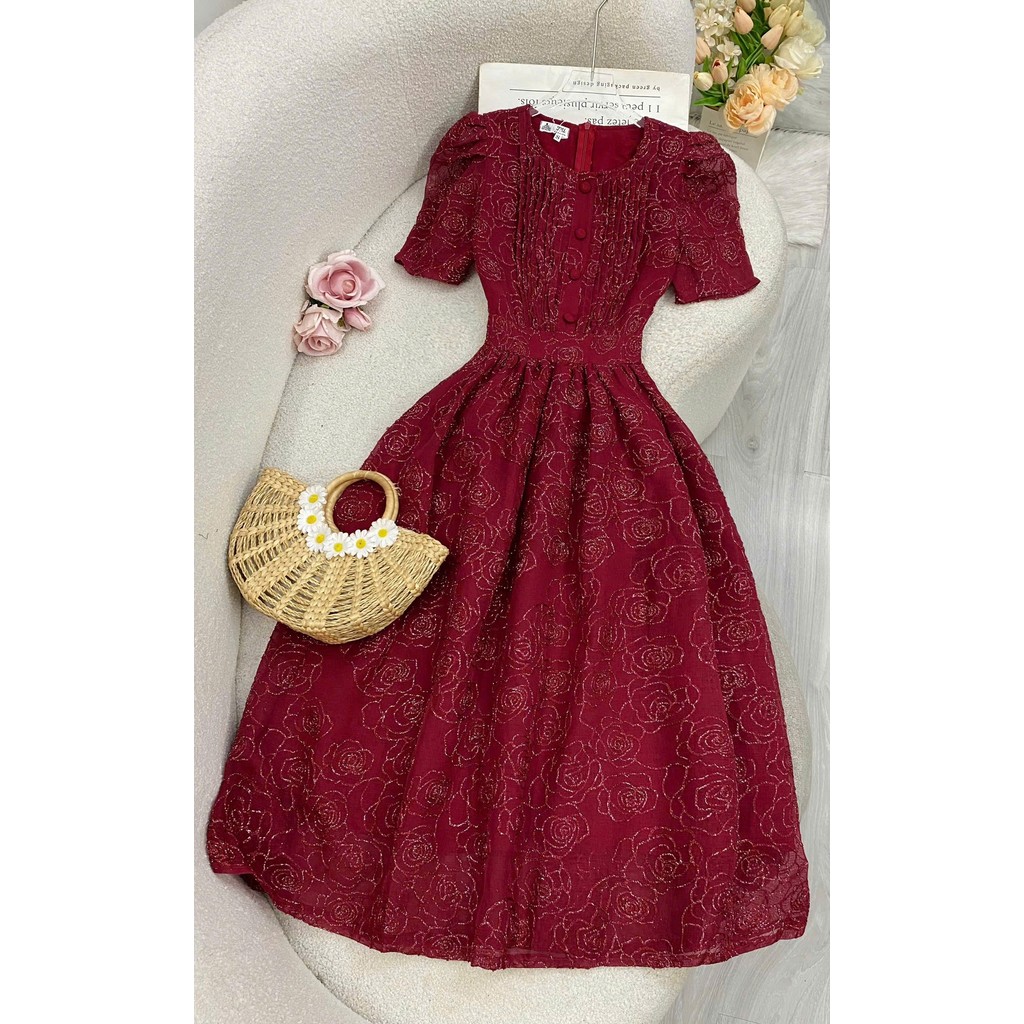 Tutu Store Design Rose Hem Dress - Code D798 | Shopee Philippines