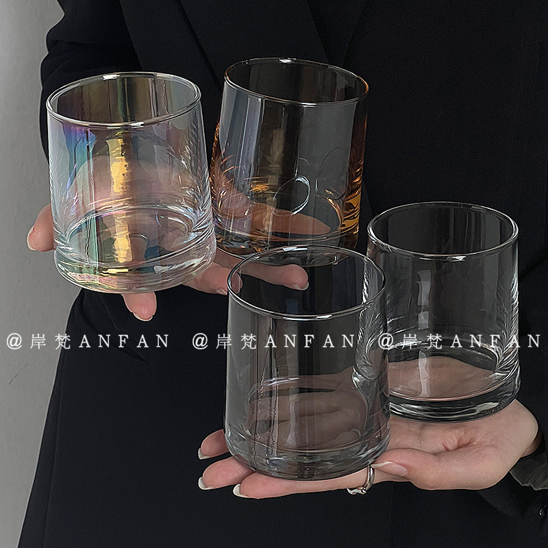 An Fan * Girly Style Ladder Cup Cold Drinking Water Cup Glass Wine ...
