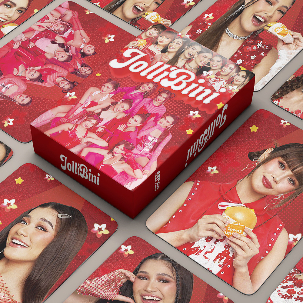 55pcs/box BINI Photocards JolliBINI Talaarawan LOMO Card Collection ...