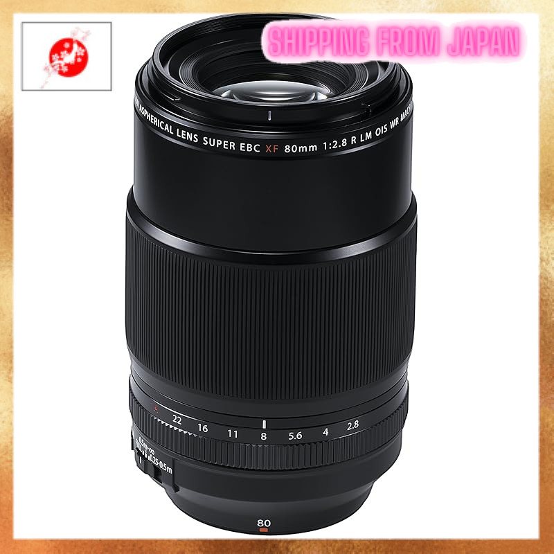 FUJIFILM X interchangeable lens Fujinon 80mm F2.8 mid-telephoto macro ...