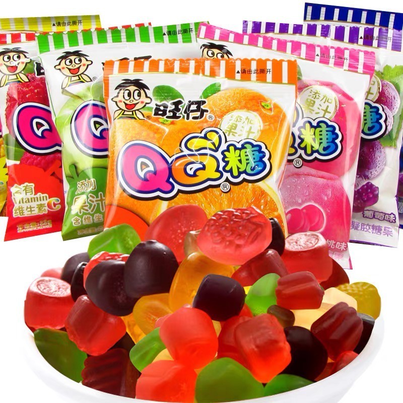 Wang QQ Gummy Wangzai Wangzai QQ soft candy 17g/Pack Fruit Flavor Gummy Wangzai Gummy Children ...
