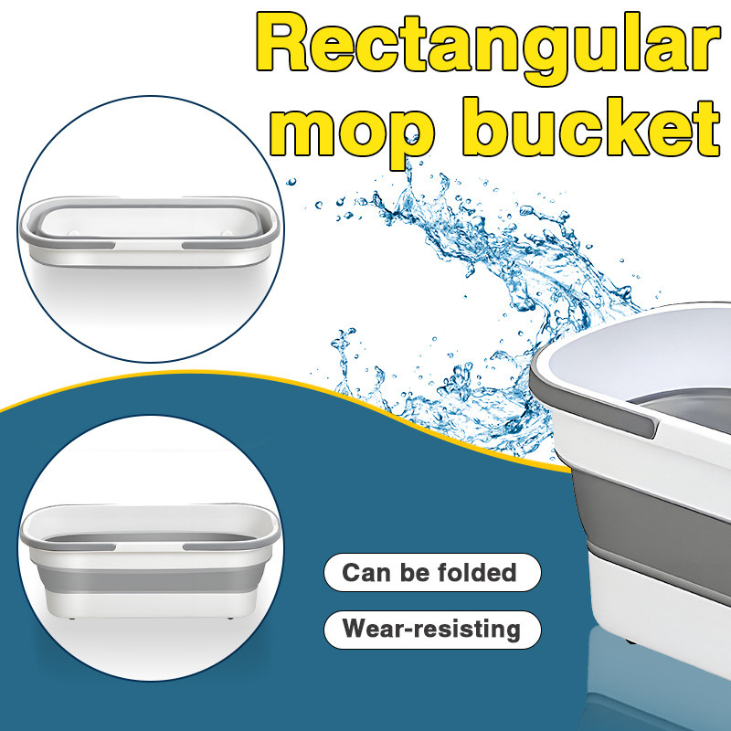 Portable Folding Mop Bucket Household Bucket | Shopee Philippines