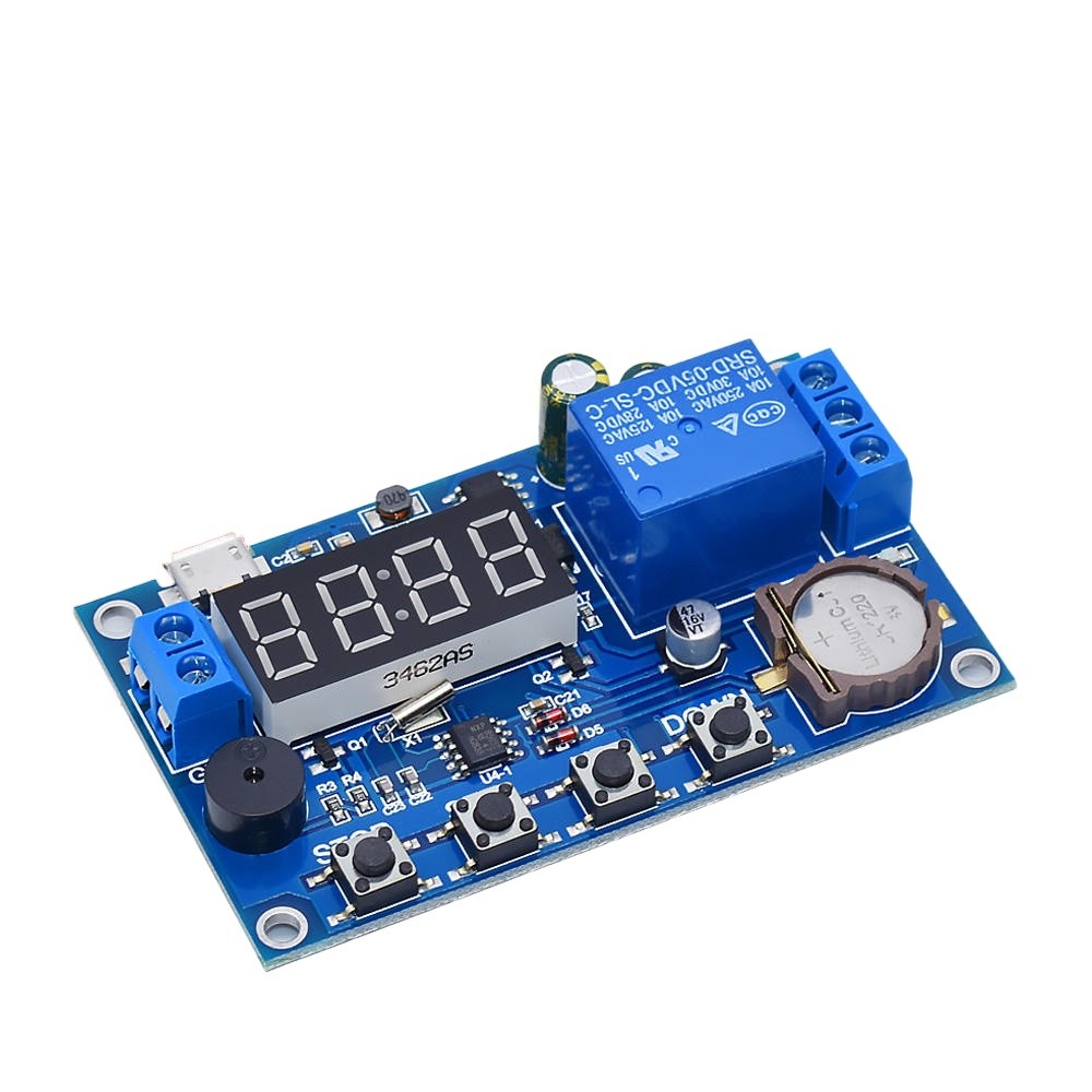 24H timing/real-time/delay relay module synchronized with clock/5-time ...