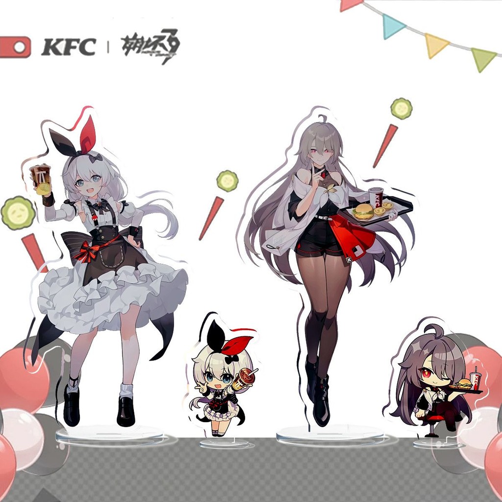 Honkai Impact 3rd self-branded KFC co-branded new Theresa Vita acrylic ...
