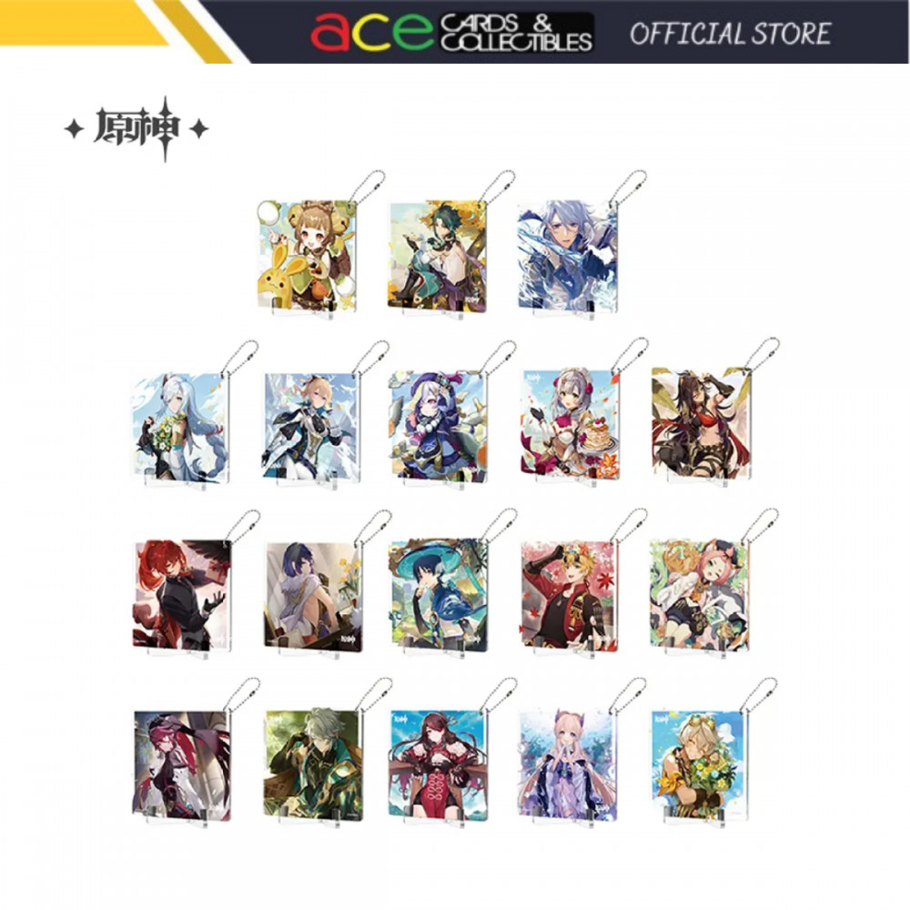 miHoYo Genshin Impact FES2023 Series Character Day Of Destiny Acrylic Coaster | Shopee Philippines