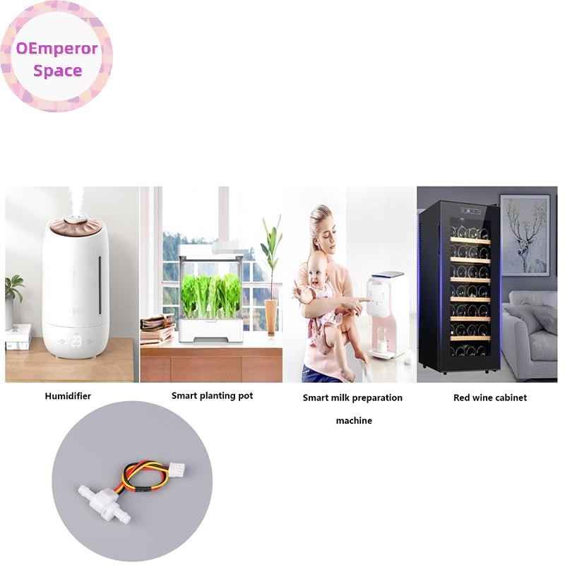 OEmperor SEN-HZ06D DC5V Small Size Mini Water Flow Sensor Fluid Flow ...