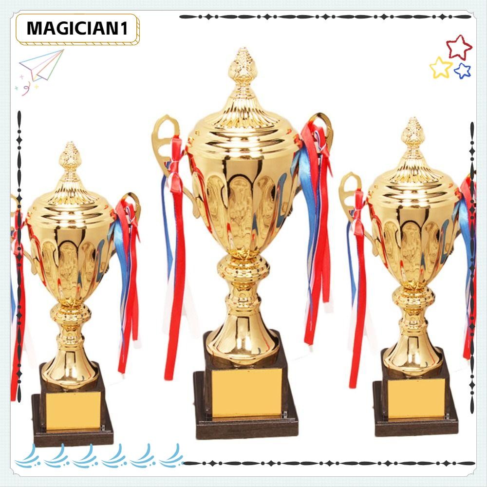 MAGICIAN1 Gold Trophy Awards, Sports Games Champion Small Cup, School ...