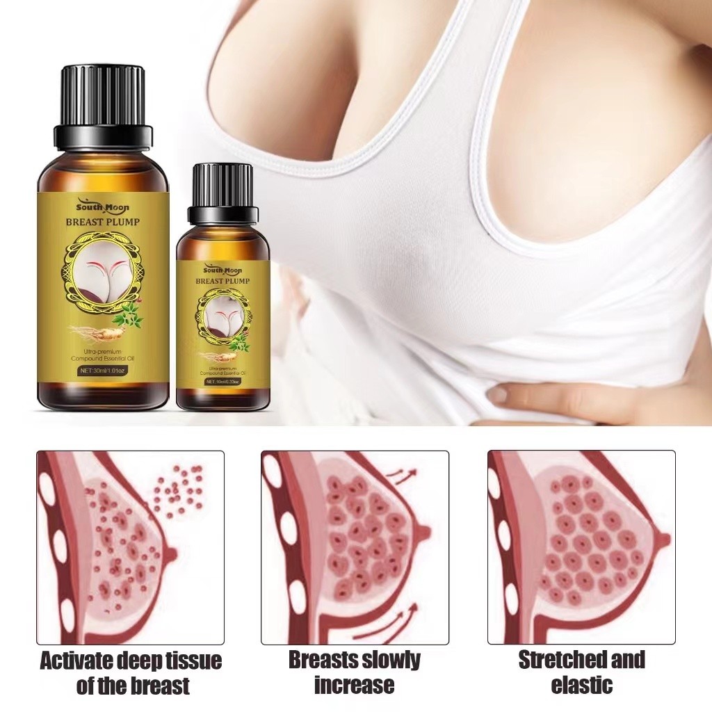 BREAST PLUMP Breast Enlargement Oil For Full Elasticity Chest Care Firming Lifting Breast Fast ...