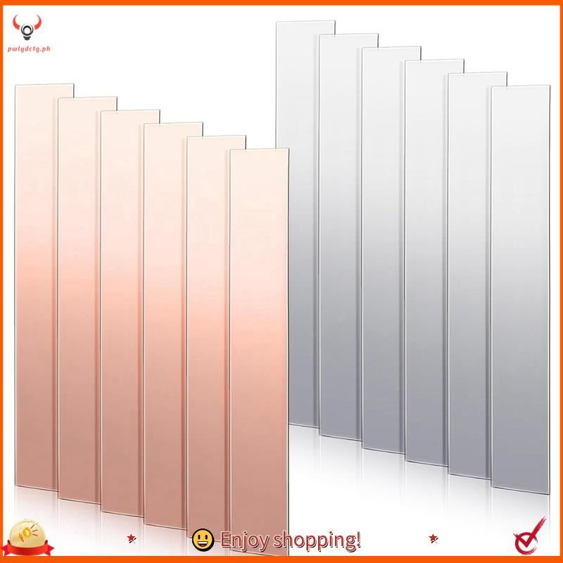 【pwlydc1g】12 Pcs Pure Copper Zinc Anode Sheet 99.9% High Purity Copper ...