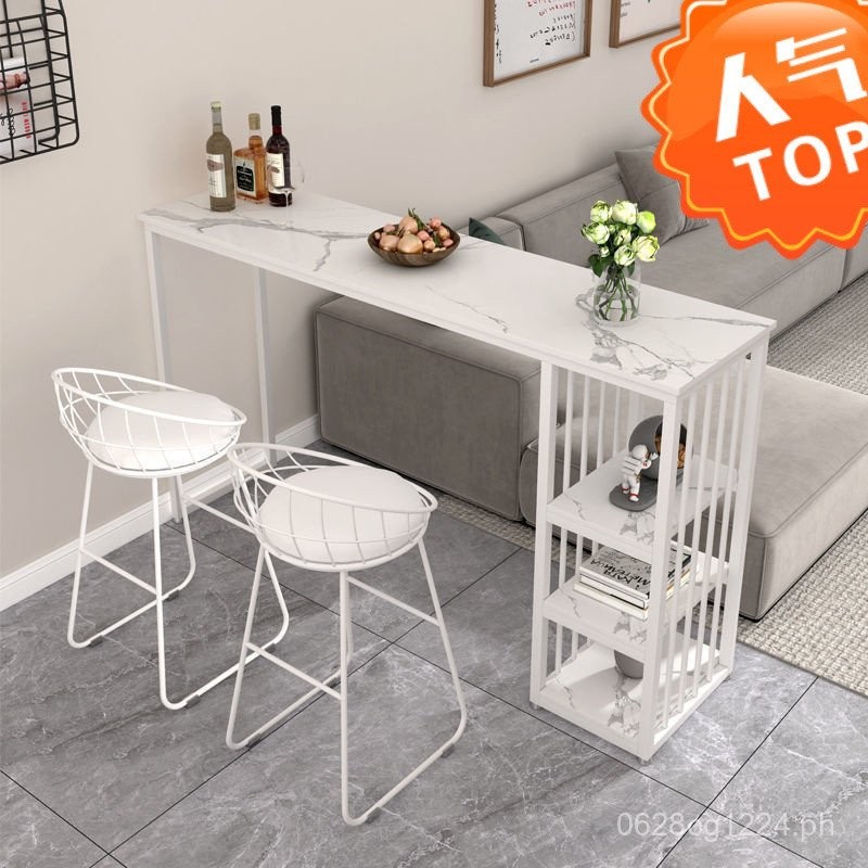 Wall-mounted Table High Bar Table Living Room Simple Small Bar Table ...