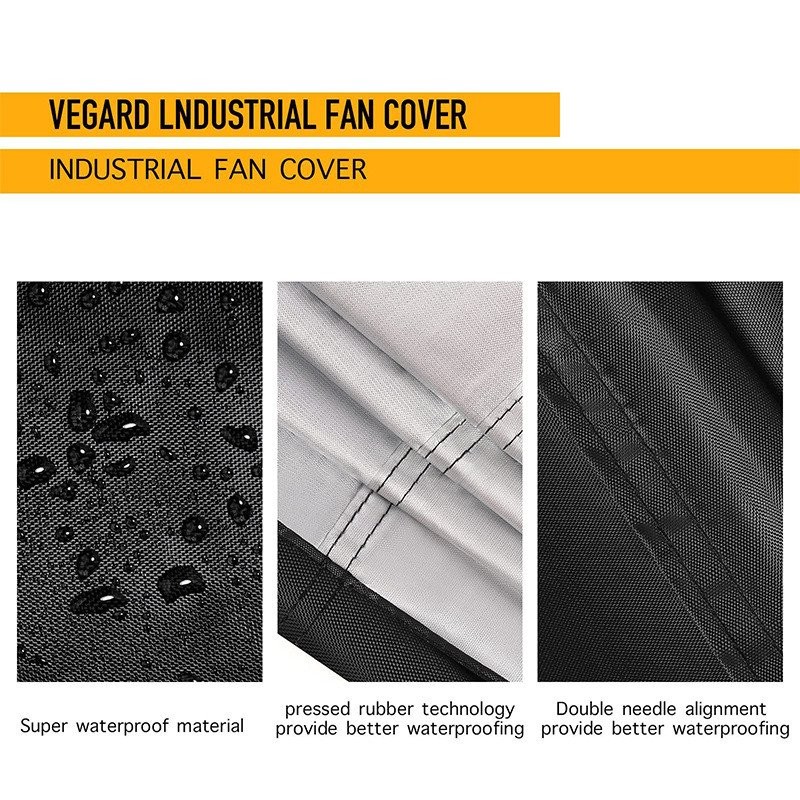 Outdoor Fan Cover24Hourly Waterproof Dustproof Cover High-Speed Ceiling ...