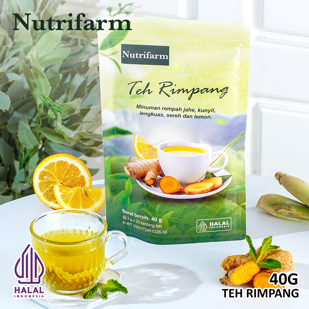 Nutrifarm Rhizome Tea 40G | Shopee Philippines