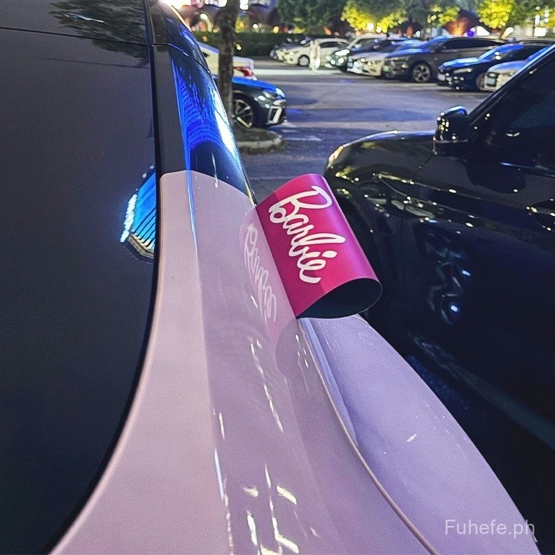Newly Launched Barbie barbie Car Sticker Car Washable Label Sticker cat ...