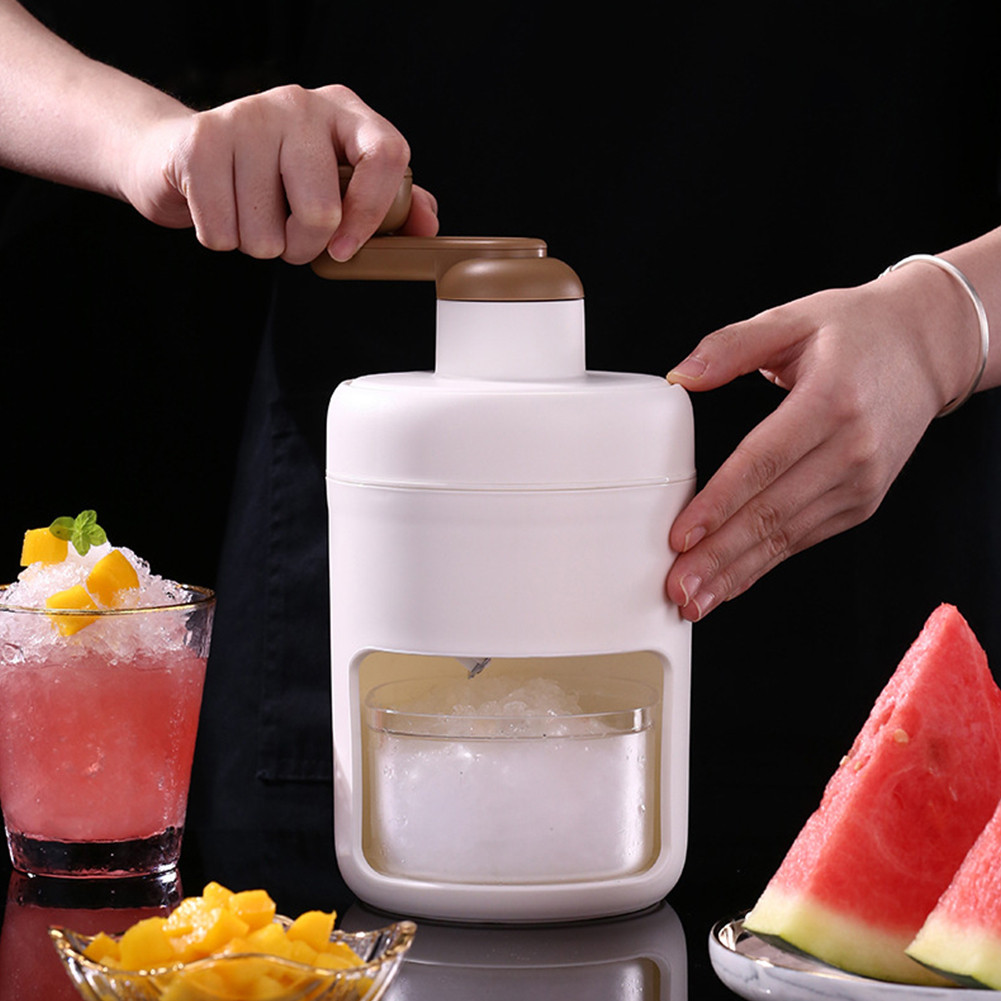 Portable Mini Manual Ice Crusher Hand Crank Manual Ice Breaker ...