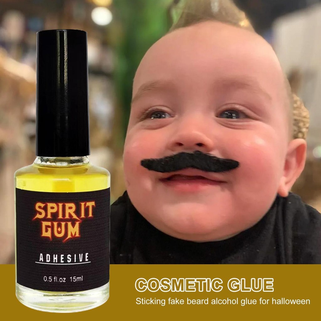 Spirit Gum Adhesive High Simulation Makeup Glue for Fake Beard Cosmetic ...