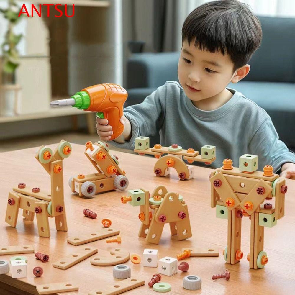 ANTSU Children Toolbox Toy, Screw Assembly Disassembly Simulation ...