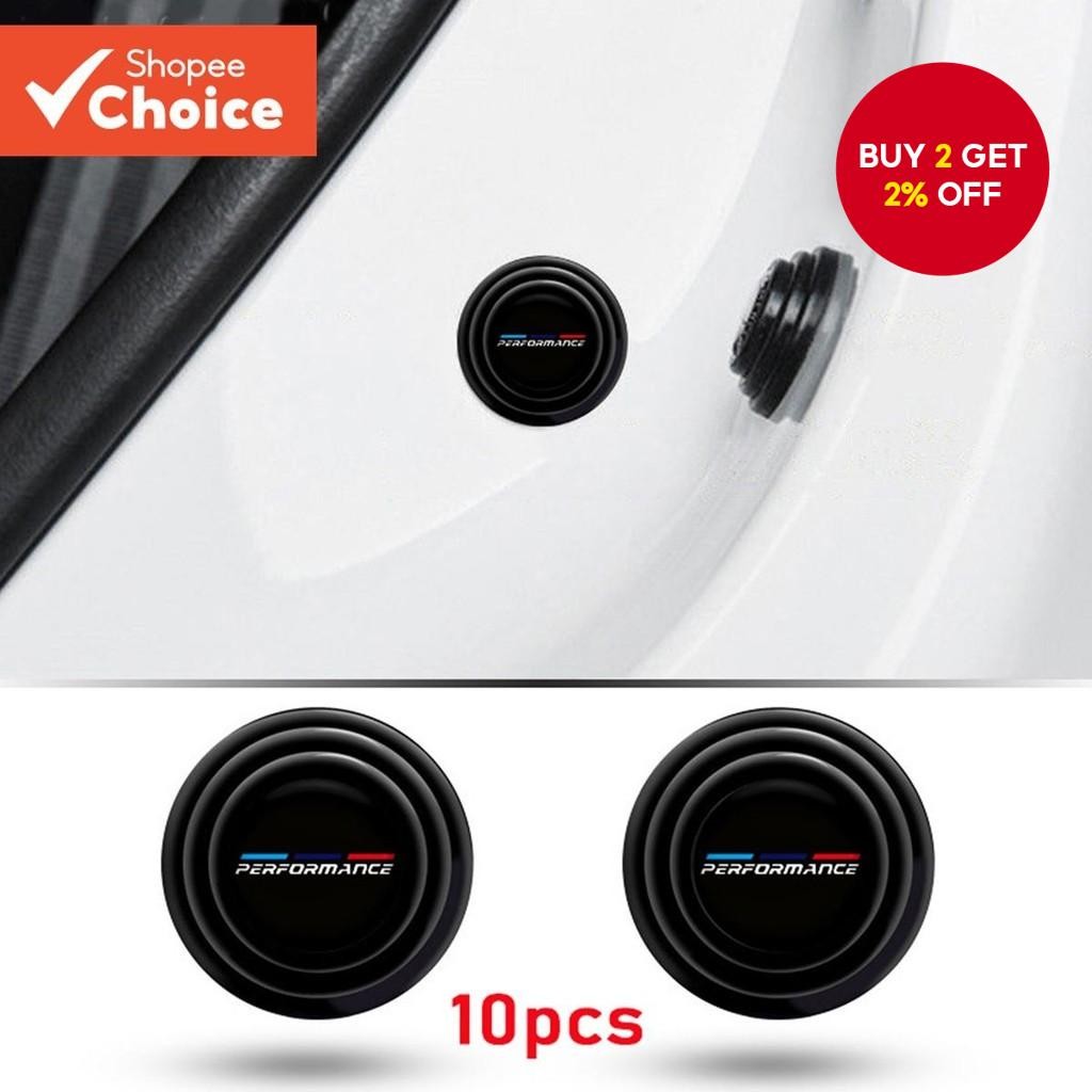 10pcs Car Door Shock Absorber Stickers Soundproof For BMW 1 2 3 4 5 6 ...