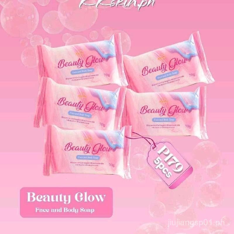 KKSKIN.PH Beauty Glow Face and Body Soap 5PCS | Shopee Philippines