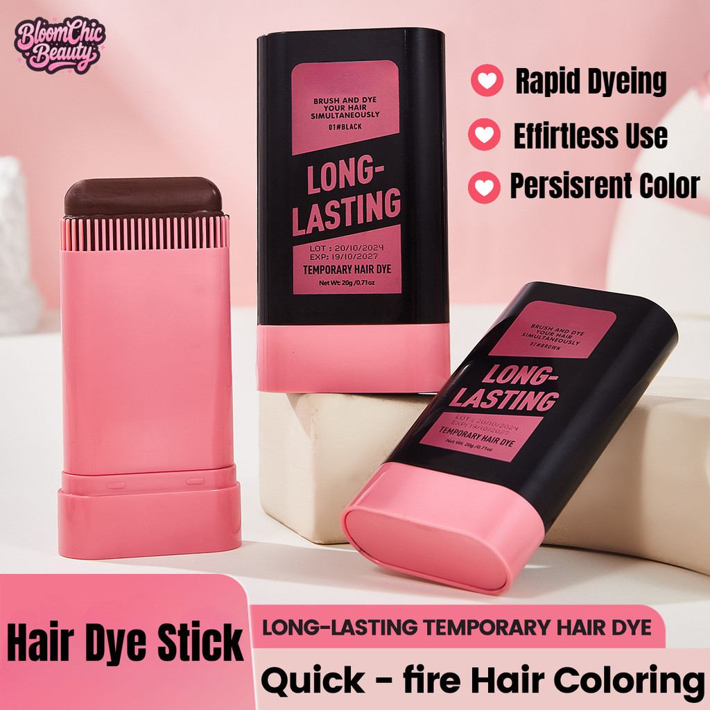 Long-Lasting Hair Dye Stick No Damage Gray Coverage with Sync Coloring ...