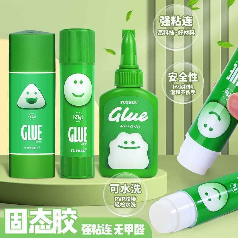 Future Tree Glue Stick Solid Glue High Viscosity Strong Transparent PVP ...