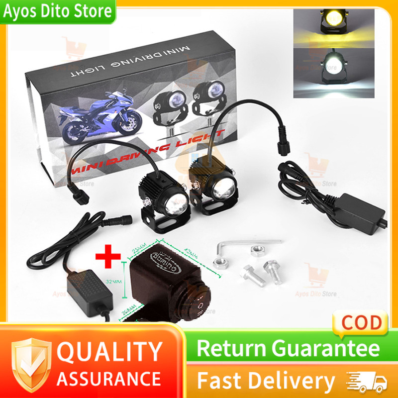 Mini Driving Light V1 20W 3 Wires Auxiliary Light Led Lights Fog Light ...