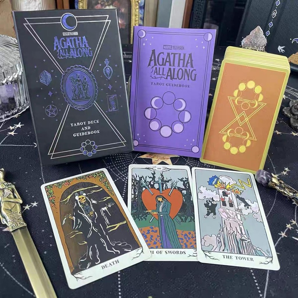 Agatha All Along Tarot Deck 78-card Insightful Readings Tarot Spiritual ...