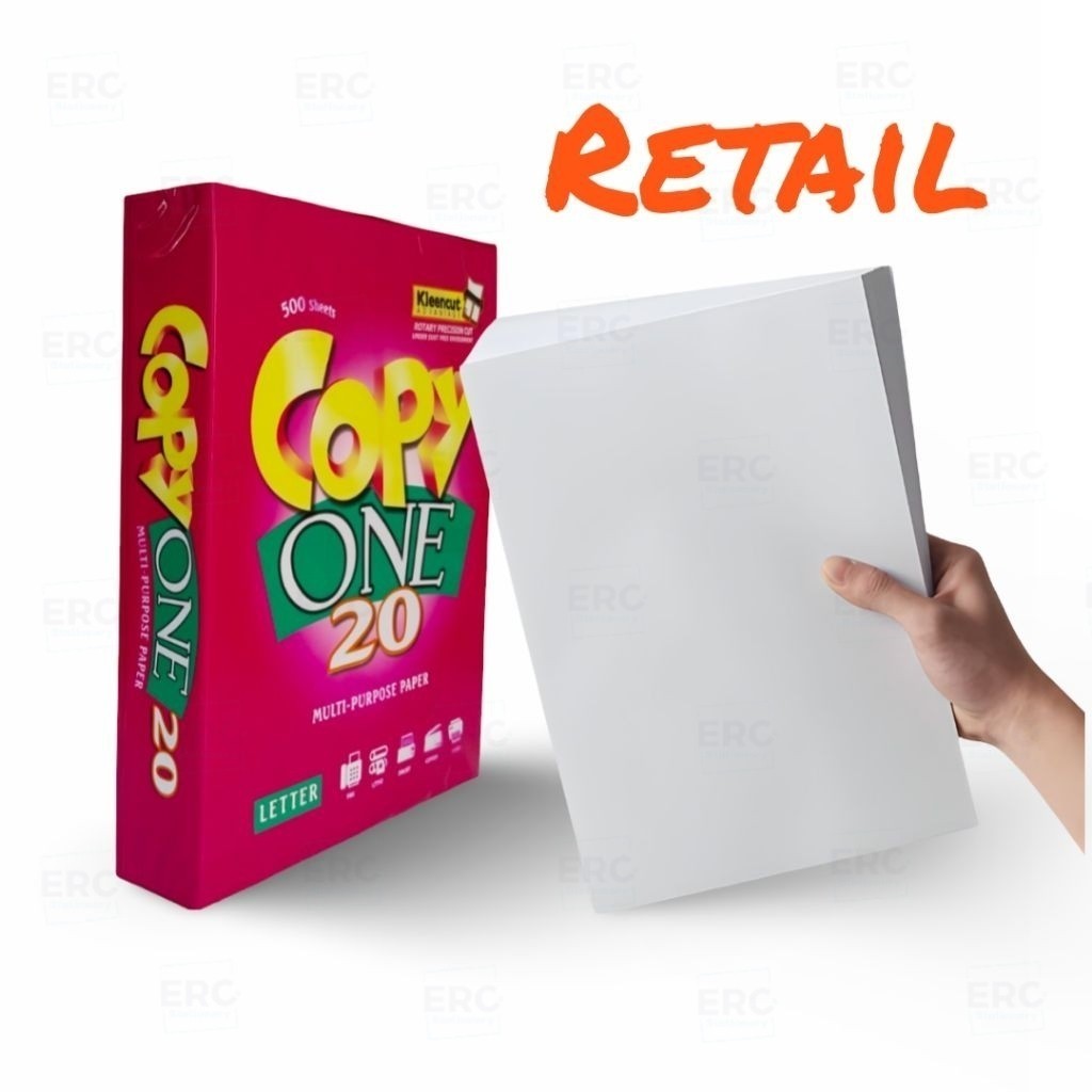 Retail ERC Copy One Short A4 Long Bond Paper Bright White 70gsm Letter ...