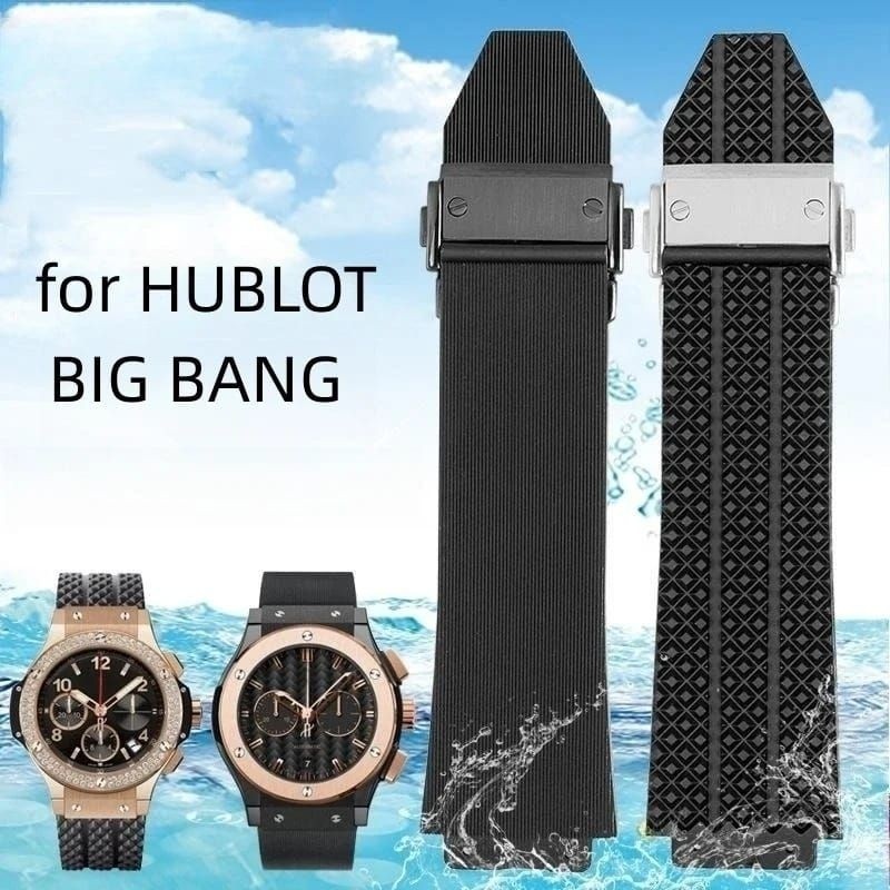 Geneve Rubber Watch Strap BangBIG 24mm | Shopee Philippines