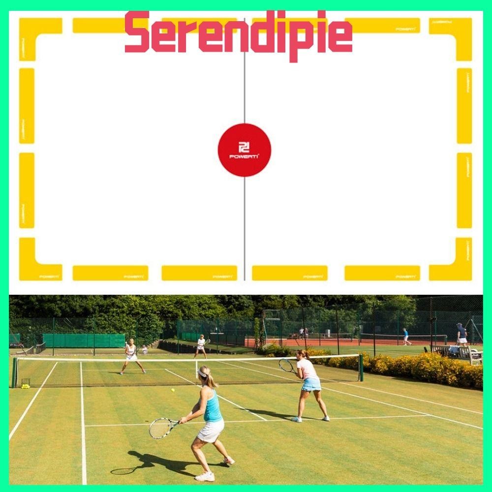 SERENDIPIE Tennis Spot Marker Bright Color Badmintons Courts Basketball Football Straight Line ...