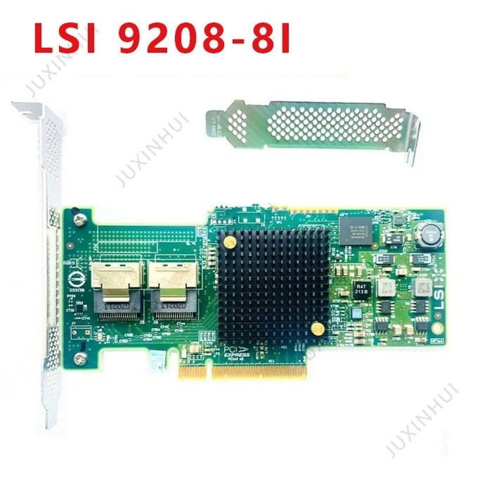 Used LSI 9208-8I ( 9207-8i ) PCI-E 3,0 HBA FW P20 mode for ZFS FreeNAS unRAID | Shopee Philippines