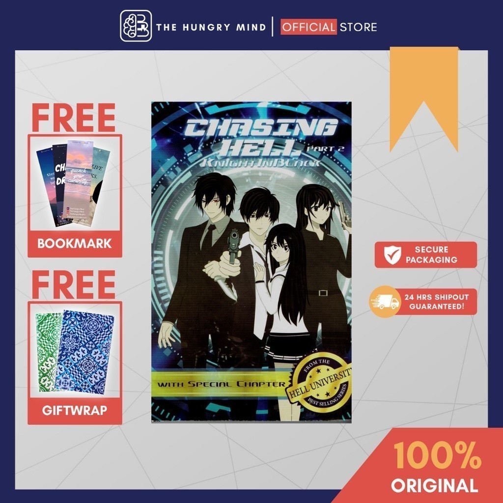 Chasing Hell Part 2 (ORIGINAL) by KnightinBlack (PB) Wattpad Books | Shopee Philippines