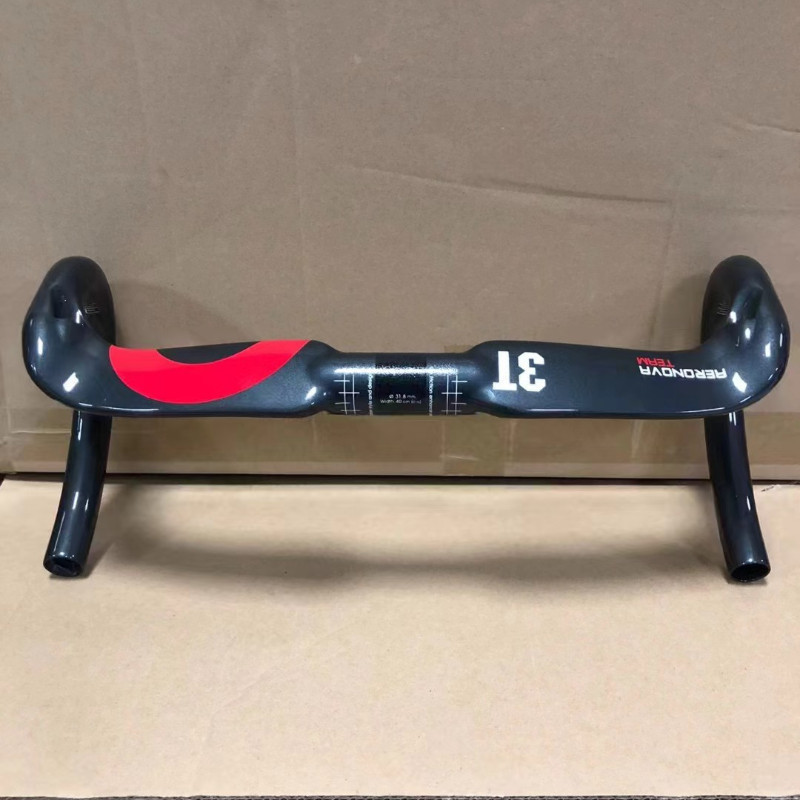 3T Full Carbon Fiber MTB Bike Handlebar UD Glossy Aero Drop Bar Fr MTB ...