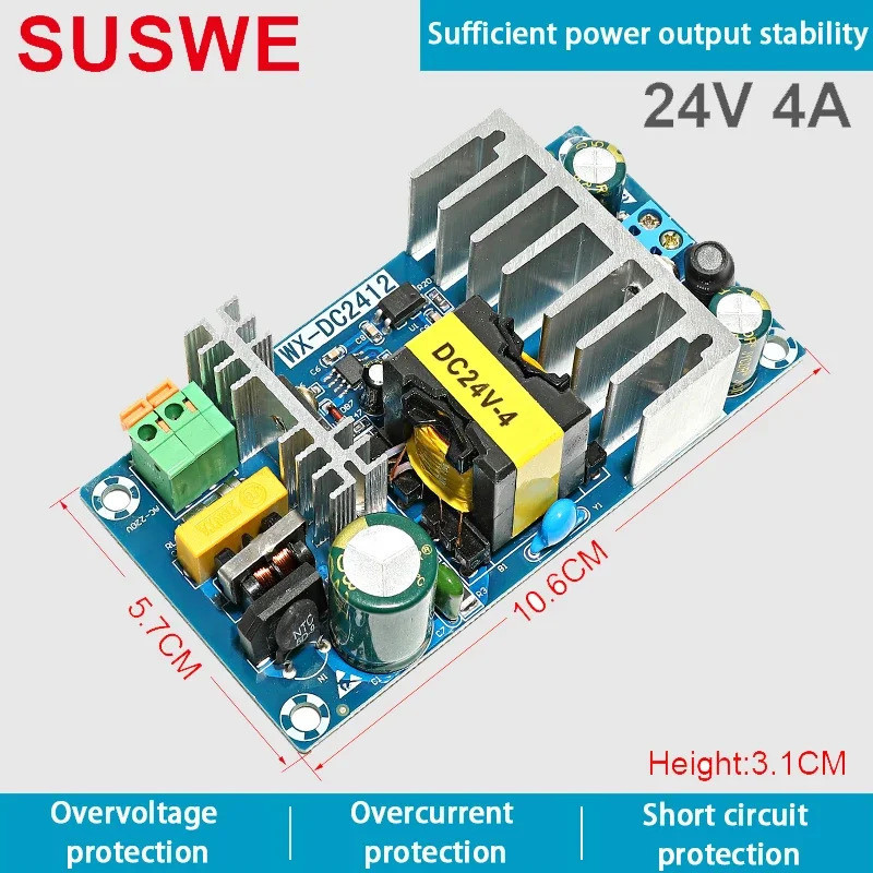 AC 100-240V to DC 24V 6-9A5V12V 24V 36V 48V 1A 2A 3A 4A 8A Power Supply ...