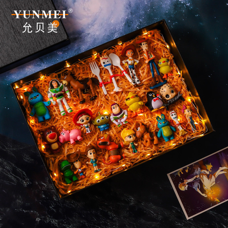 Toy Story Figure Woody Shepherdess Buzz Lightyear Andy Doll Ornaments ...