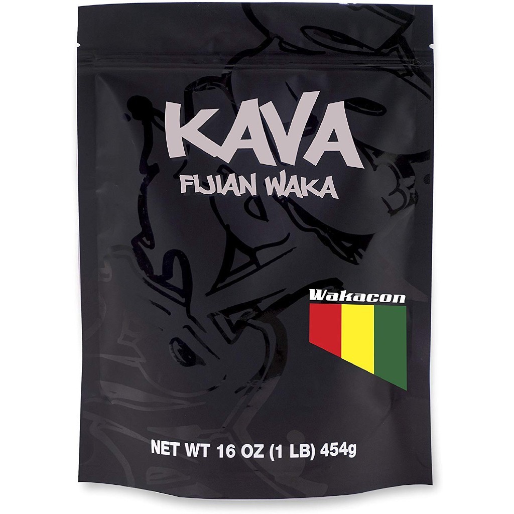 Wakacon KAVA WAKA Powder Fijian Noble Premium Quality Kava Root (16 oz) PACKAGING MAY VARY ...